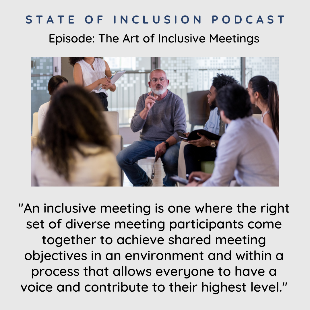 The Art of Inclusive Meetings